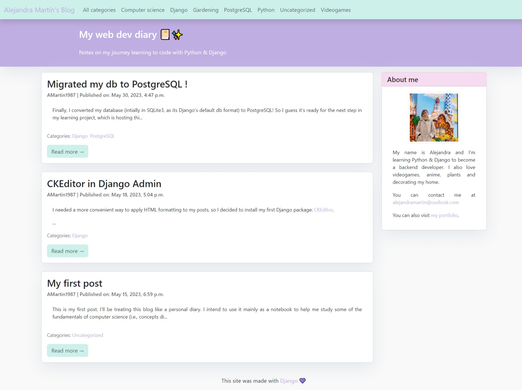 Alejandra Martín - Portfolio